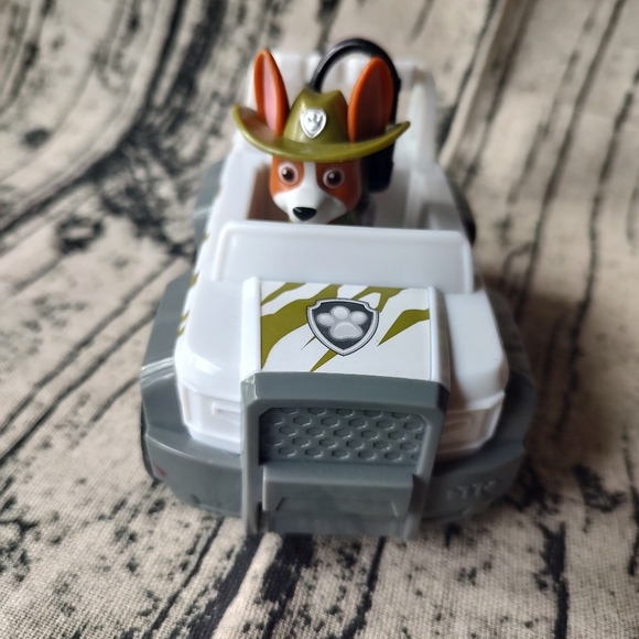 Nickelodeon | Toys | Paw Patrol Tracker Figure And Vehicle | Poshmark